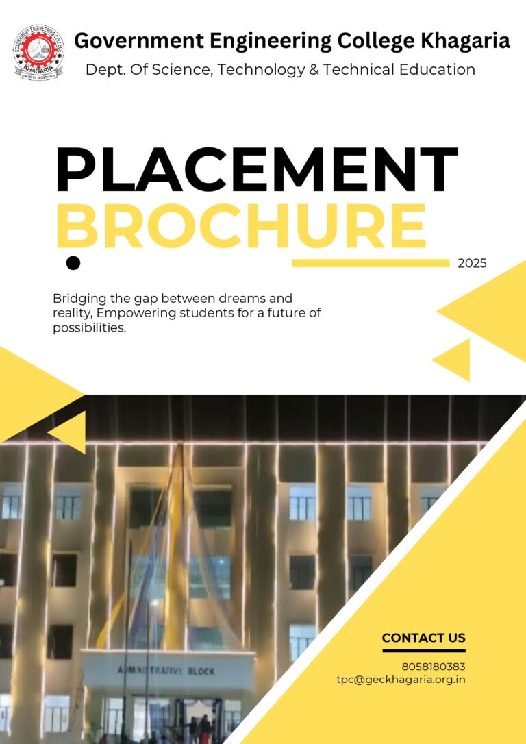 » Placement Brochure